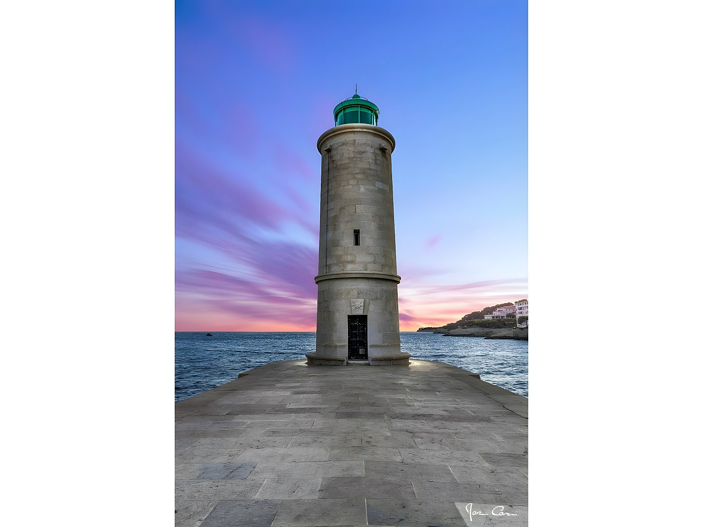 Tableau mural phare de Cassis
