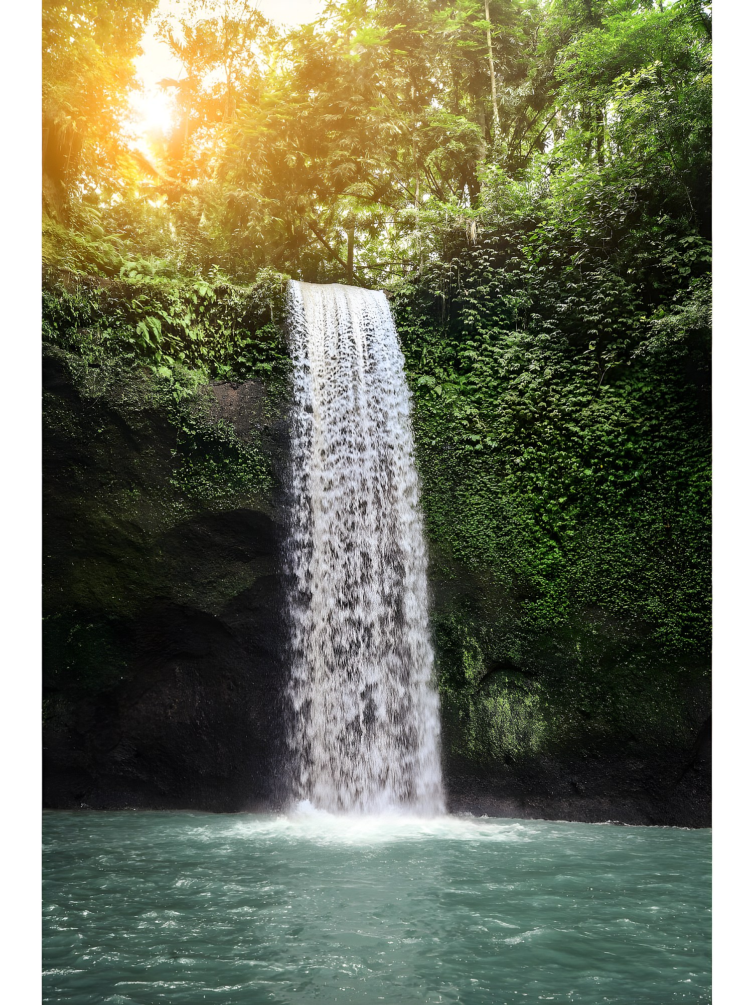 Tableau mural cascade Tibumana