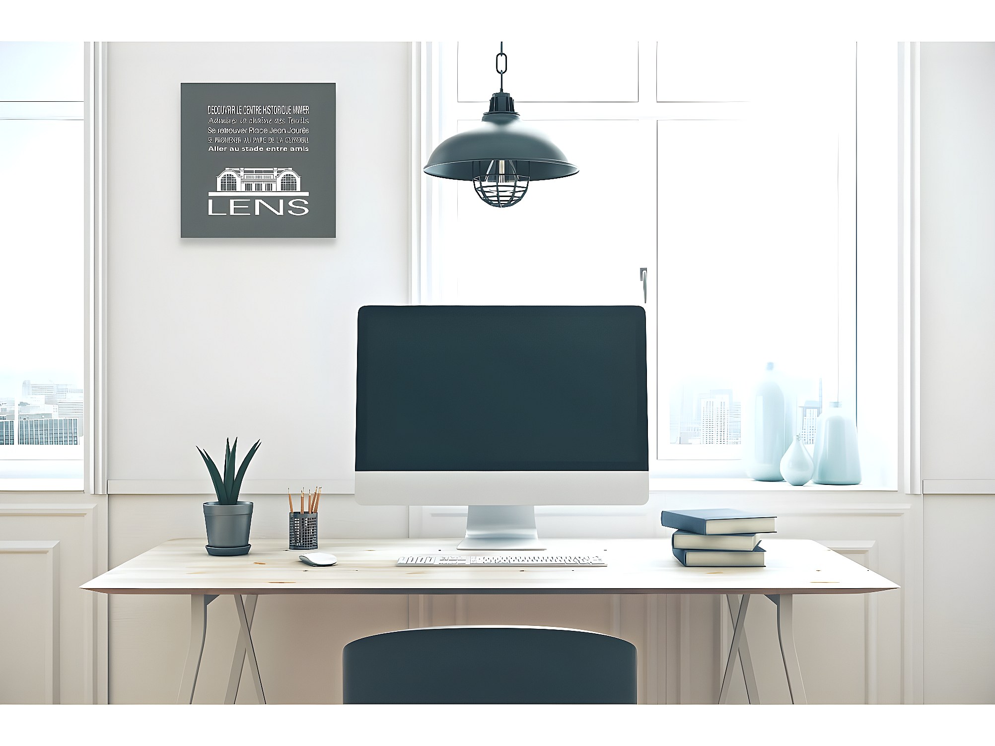 Tableau sur toile Lens 30x30 cm