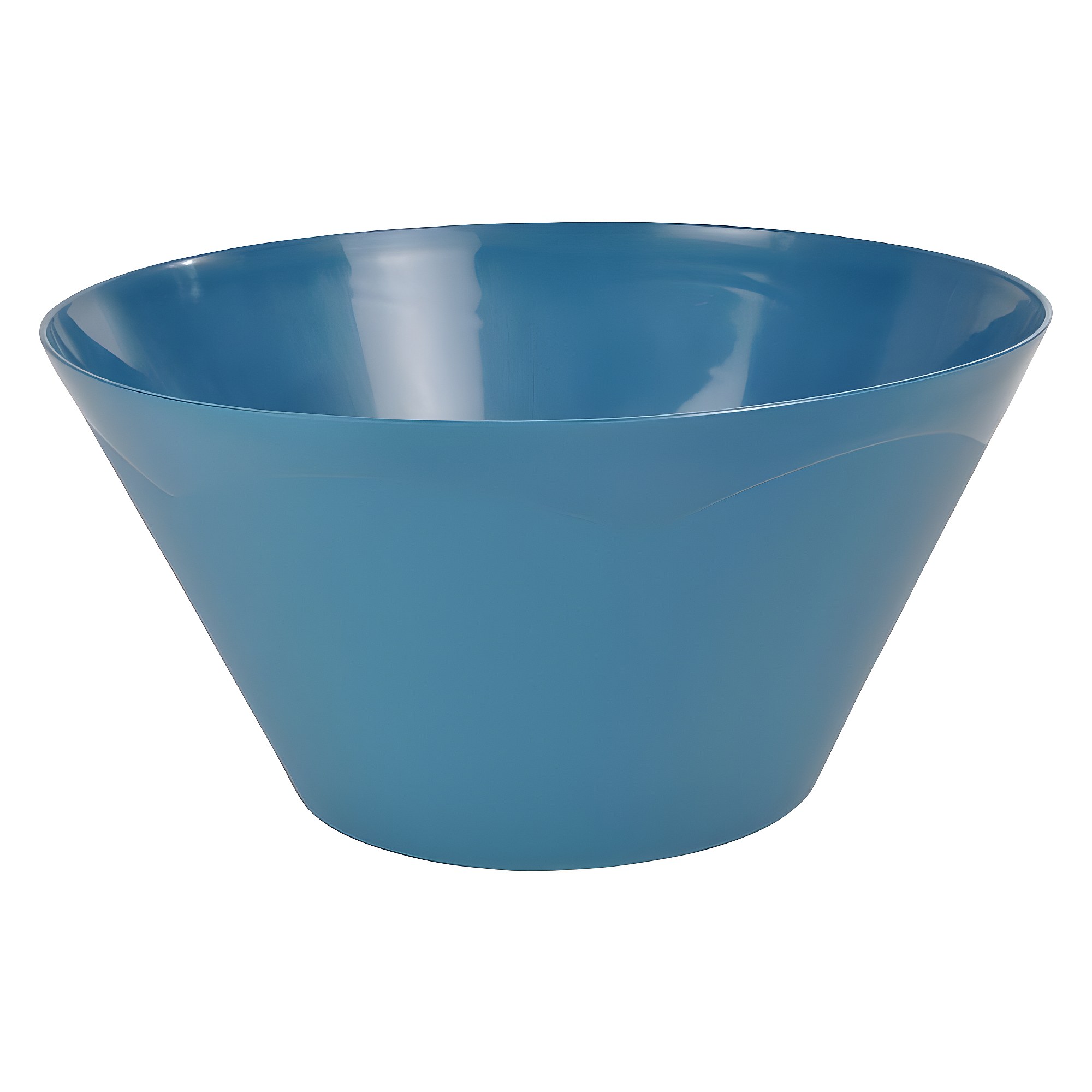 Saladier Design "Conique" 3,3L Bleu Paon