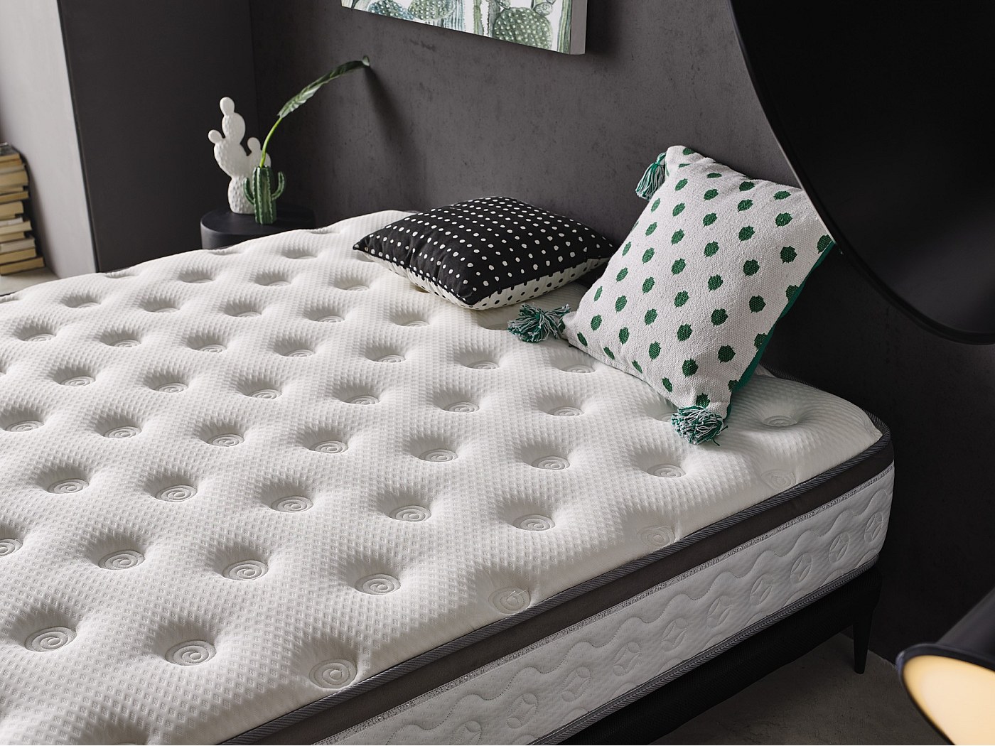 Colchón Visco Luxury Crystal Premium 100x190 Altura 28 cm ±2