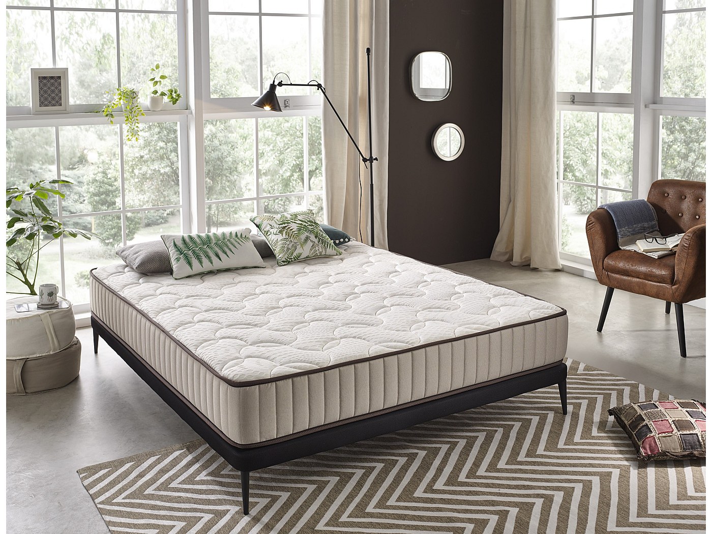 Colchón Visco Luxury Dream Confort Endición Especial 150x190 Altura 25cm ±2