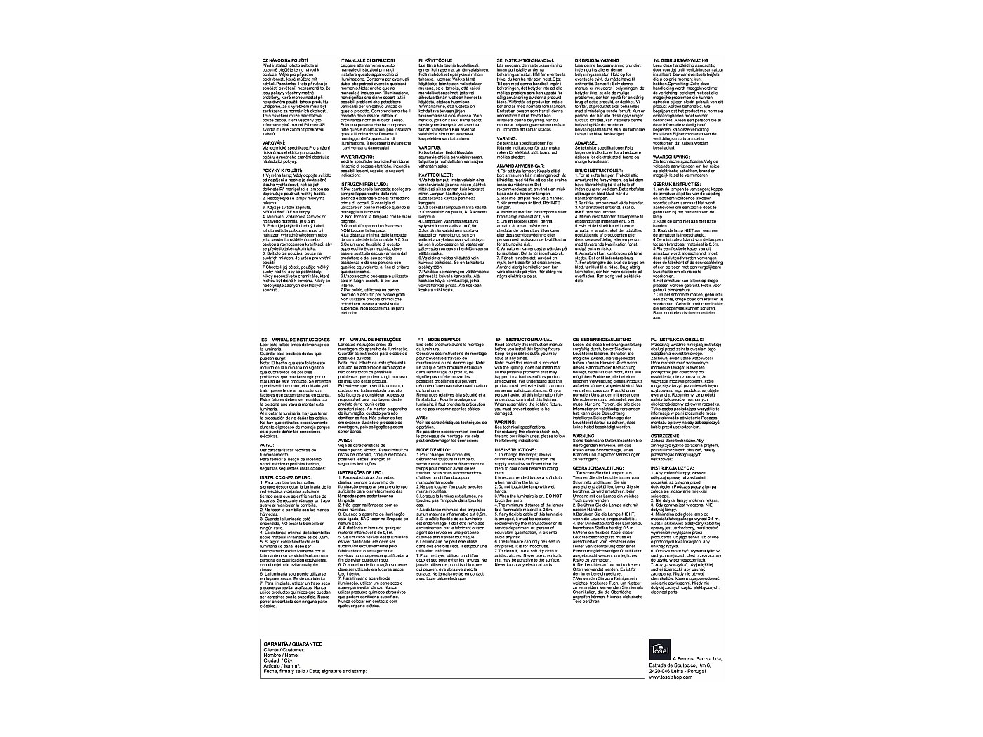 Abajur TOSEL BOIS CONE LT2 lâmpada decorativa cônico cinza D11 x H18,5 cm