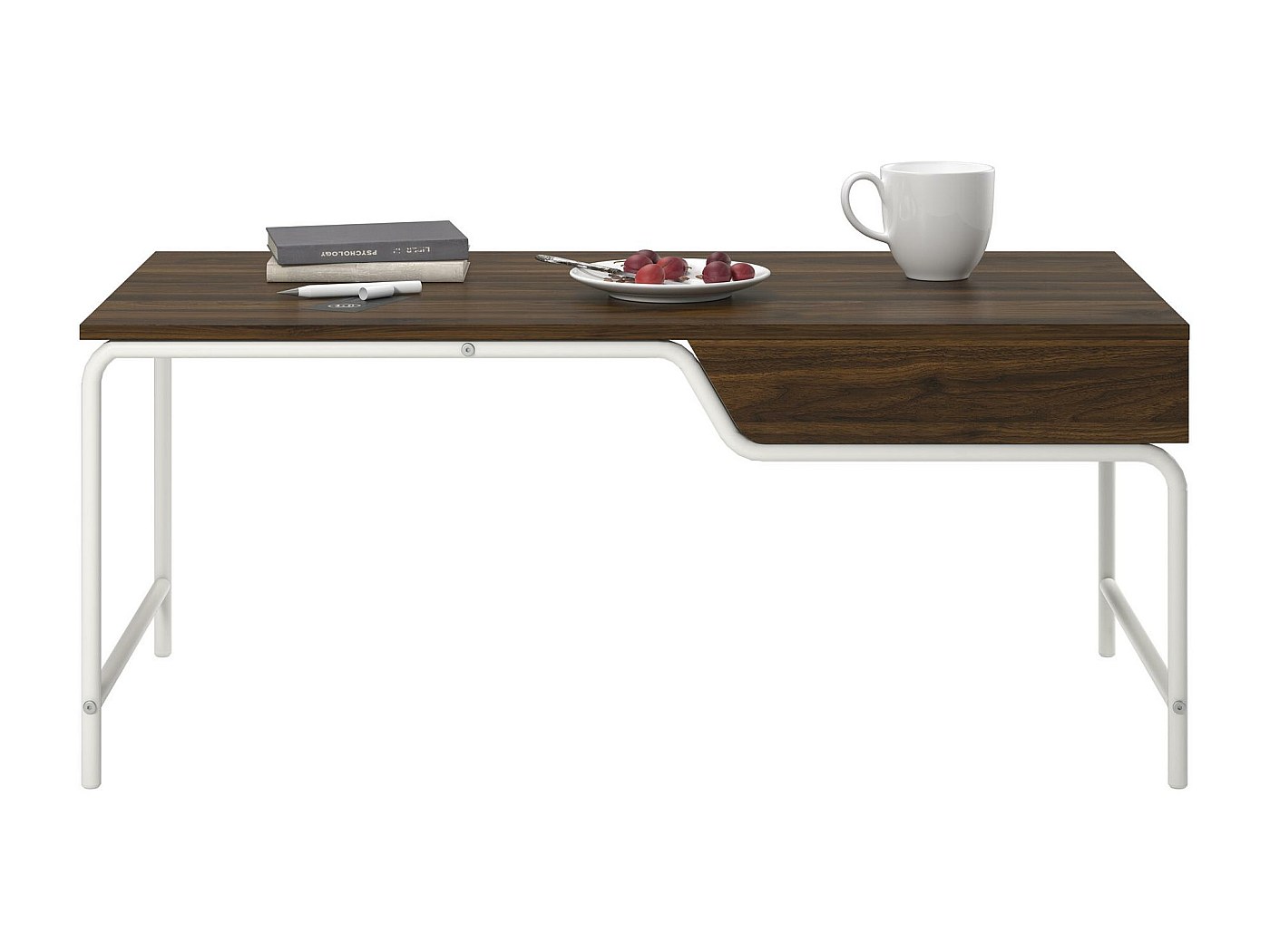 Table Basse En Mdf Noyer