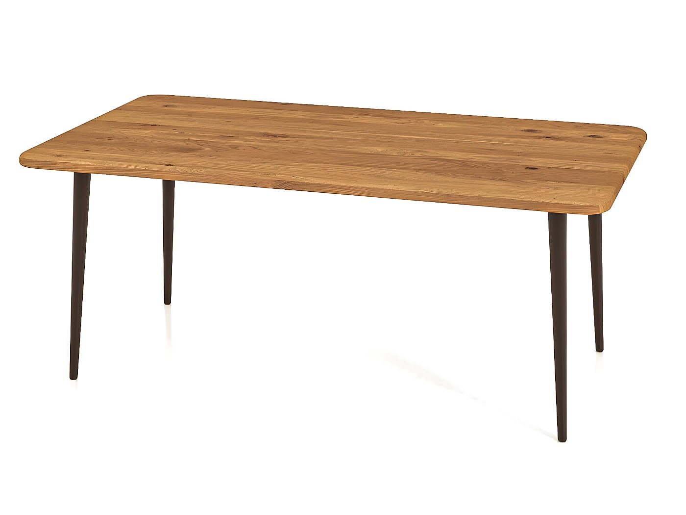 KULA - Table basse en chêne blanc, huilé naturel 60x80