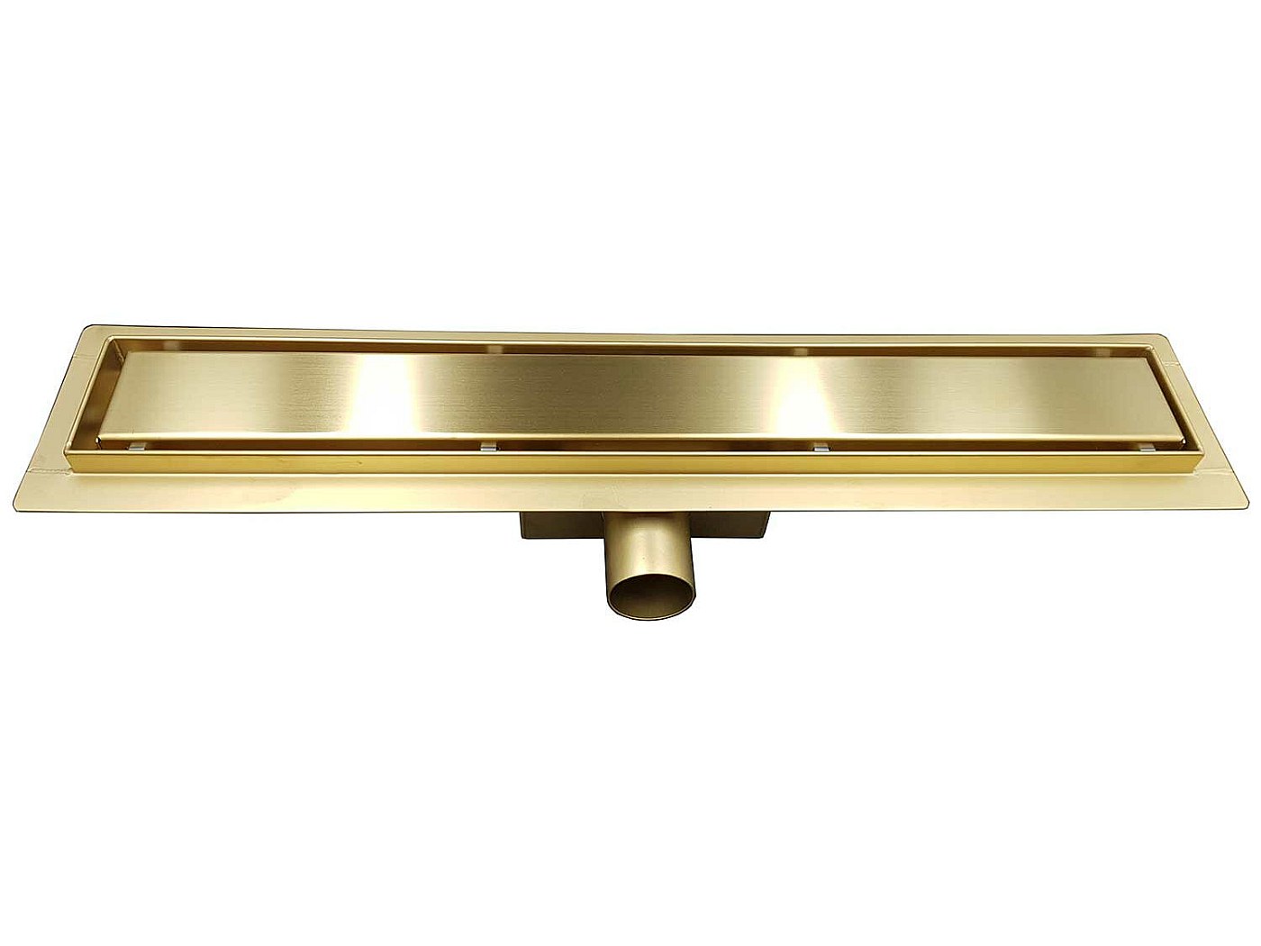 Rigole en acier inoxydable 90cm Or