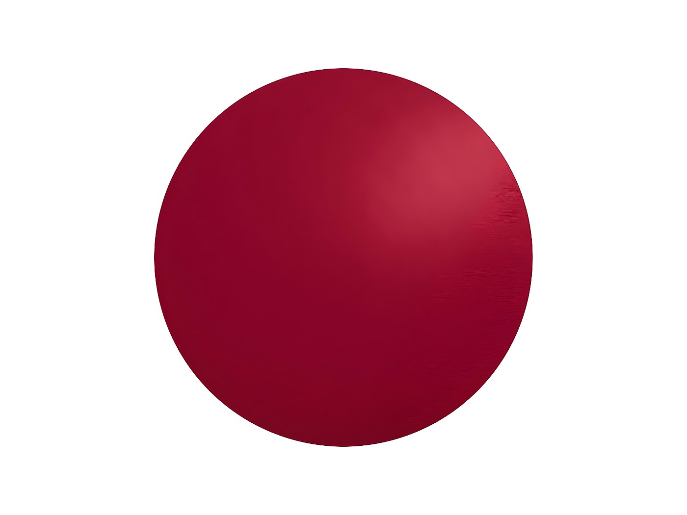 Set de table rond Rouge Asa