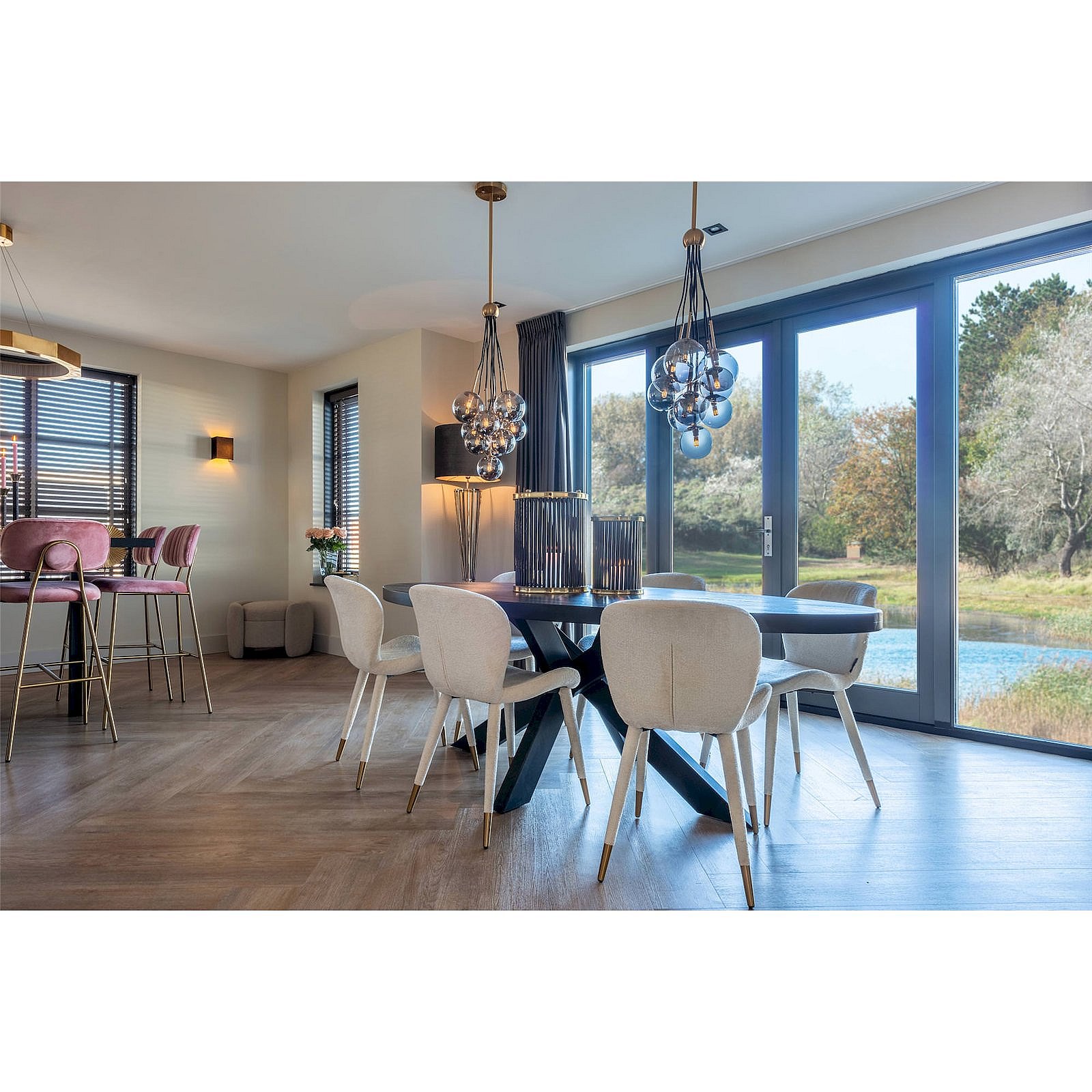 Pouf Fenna sand furry