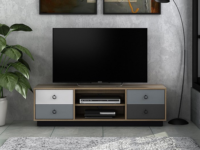 Mobile TV: mobile tv basso, parete TV e mobile TV angolare a prezzo ...