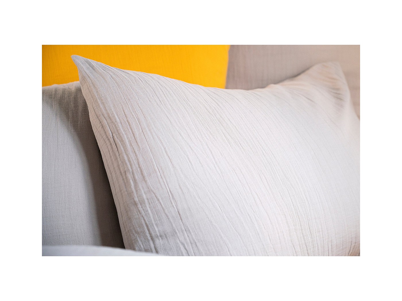 Drap housse Joy Gaze de coton 140x190cm