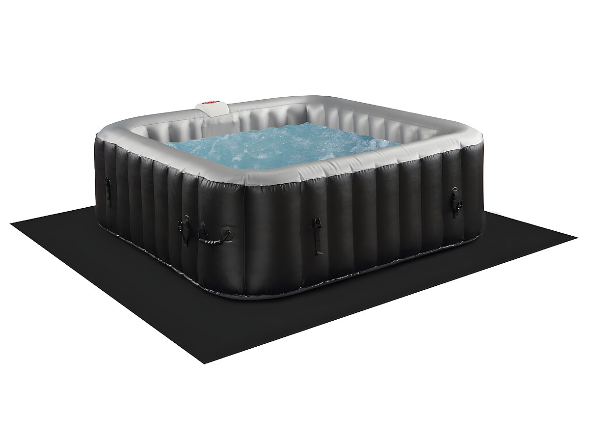 Spa insuflável quadrado 6 pax B-COSY - C185 x L185 x A65 cm - 140 ...