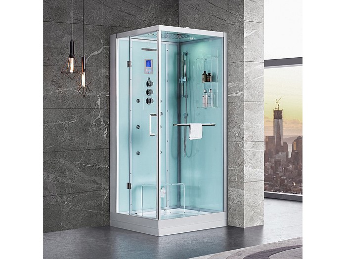 Cabine douche Hammam Archipel® Pro 95G (95x95cm) - 1 place