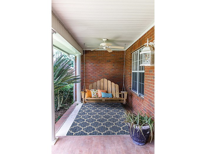 Tapis exterieur - Moa - bleu - 200x290cm