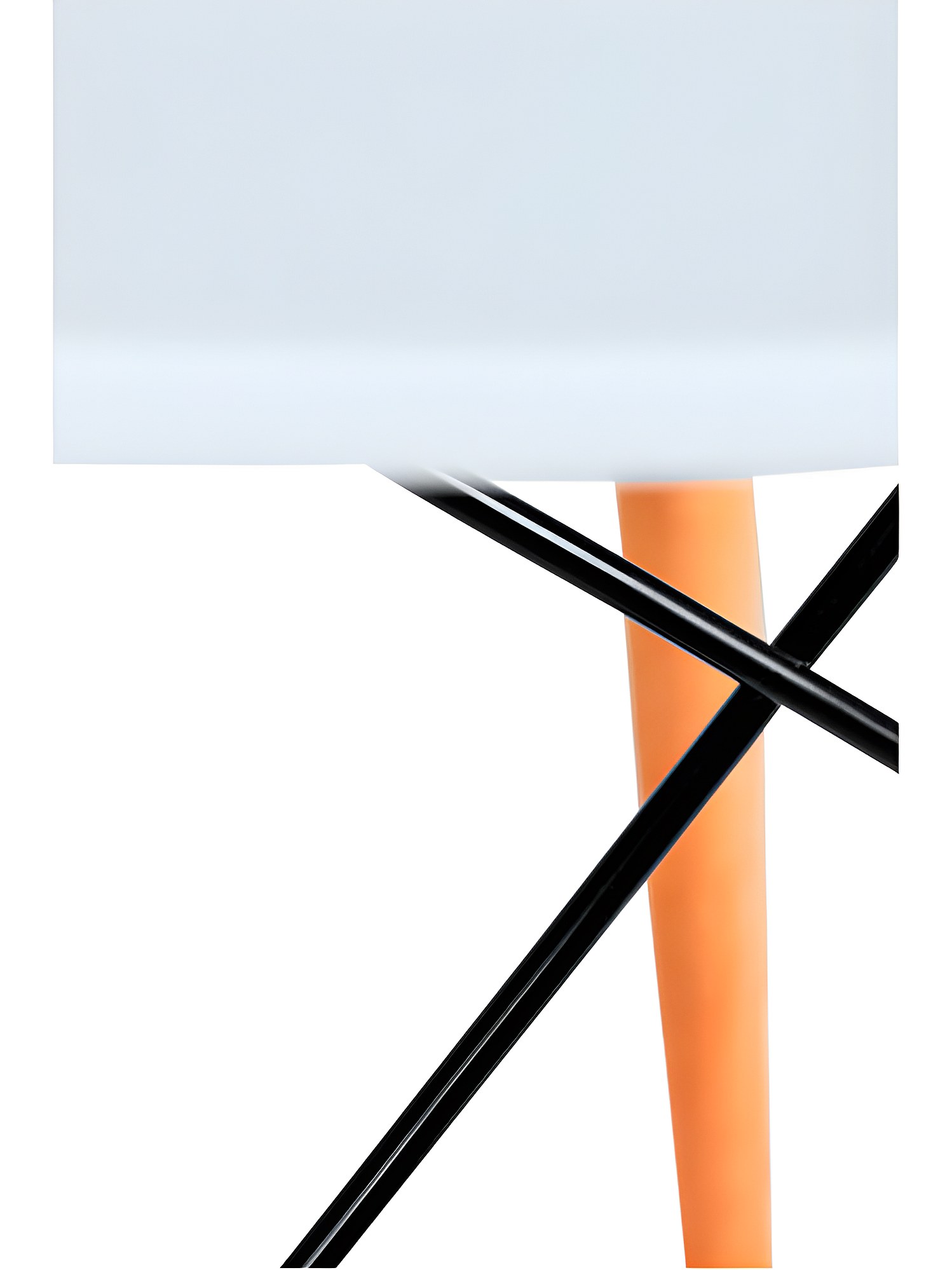 Mesa Tower Redonda 80 cm Tensores - Blanco