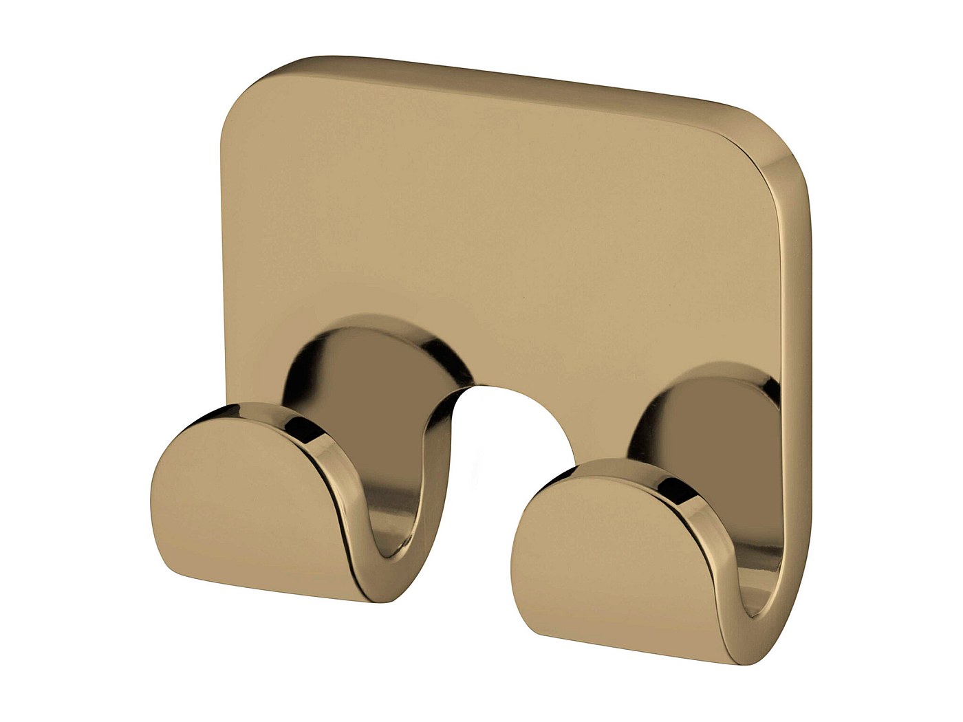 Pequeño baño de paredes dobles Baño WC Color Gold Finish Zamak terminado