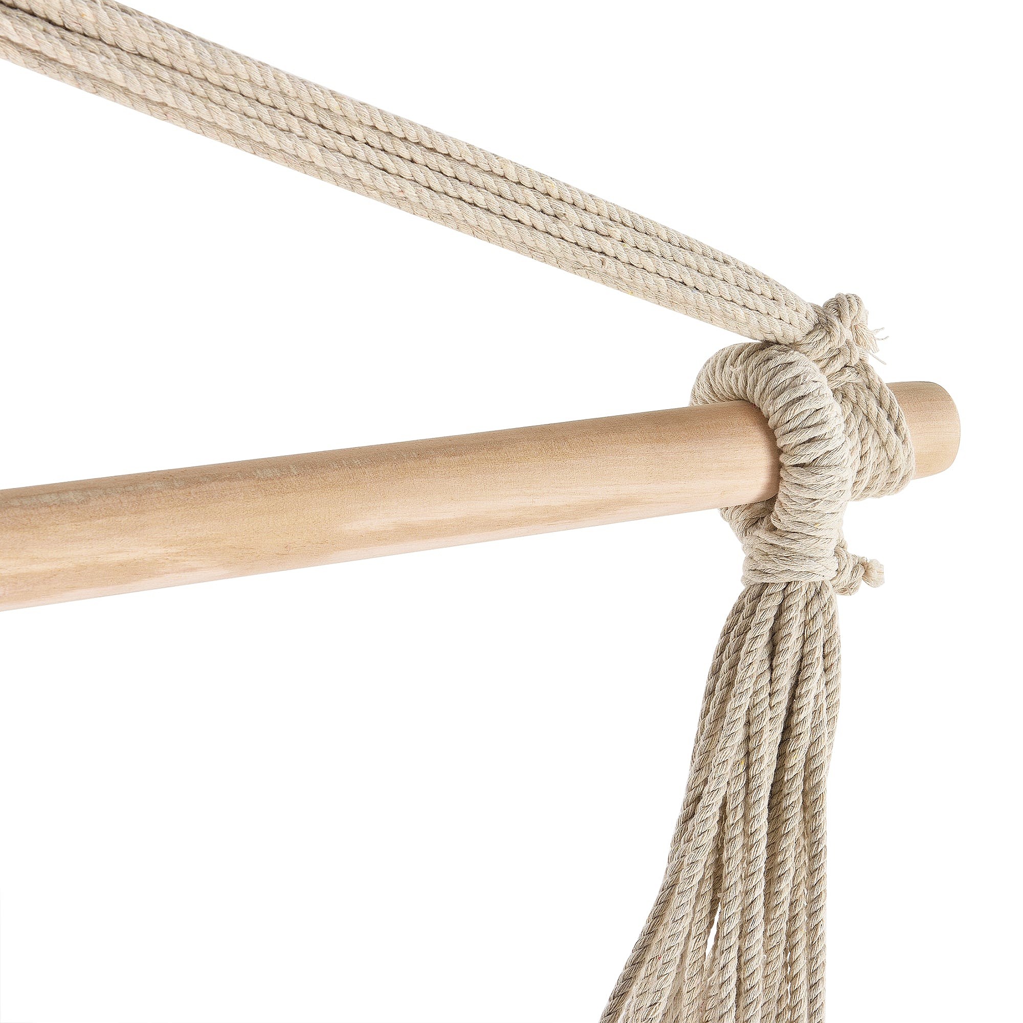 Siège suspendu fauteuil suspendu chaise hamac avec cadre coton ...