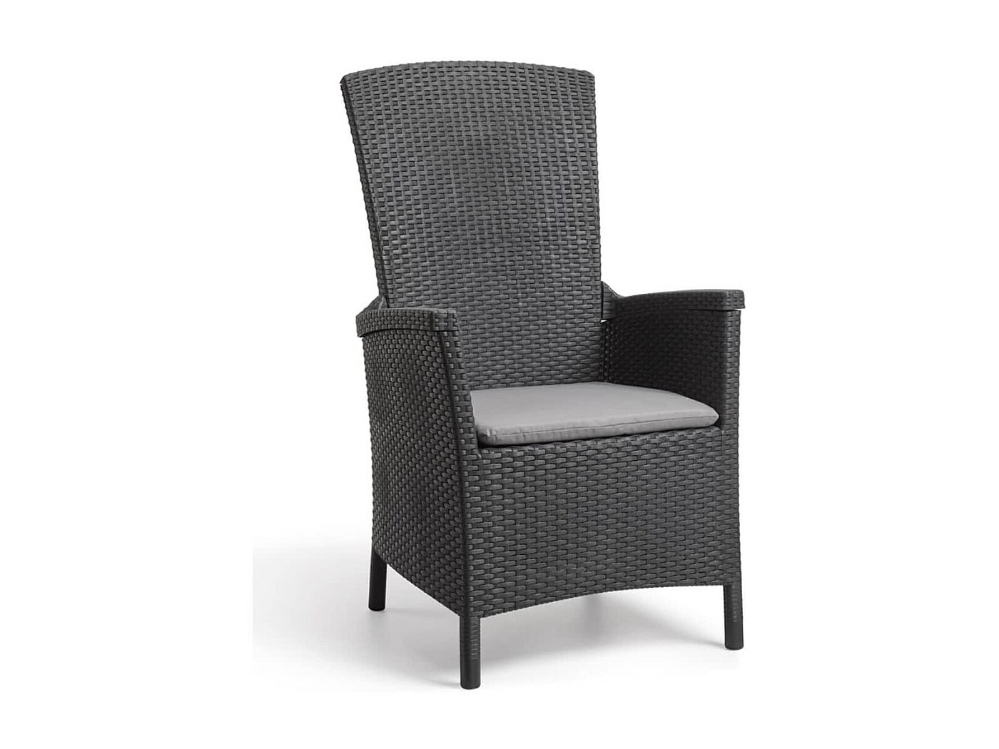 Allibert by KETER - Vermont - fauteuil de jardin - aspect rotin tressé ...