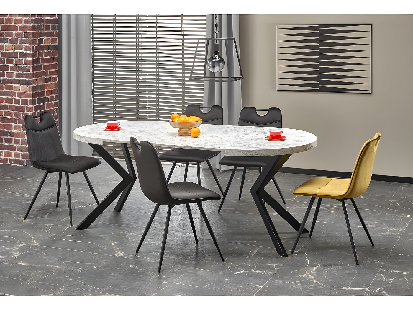 Table à manger extensible 100-250 x 100 x 75 cm - Blanc