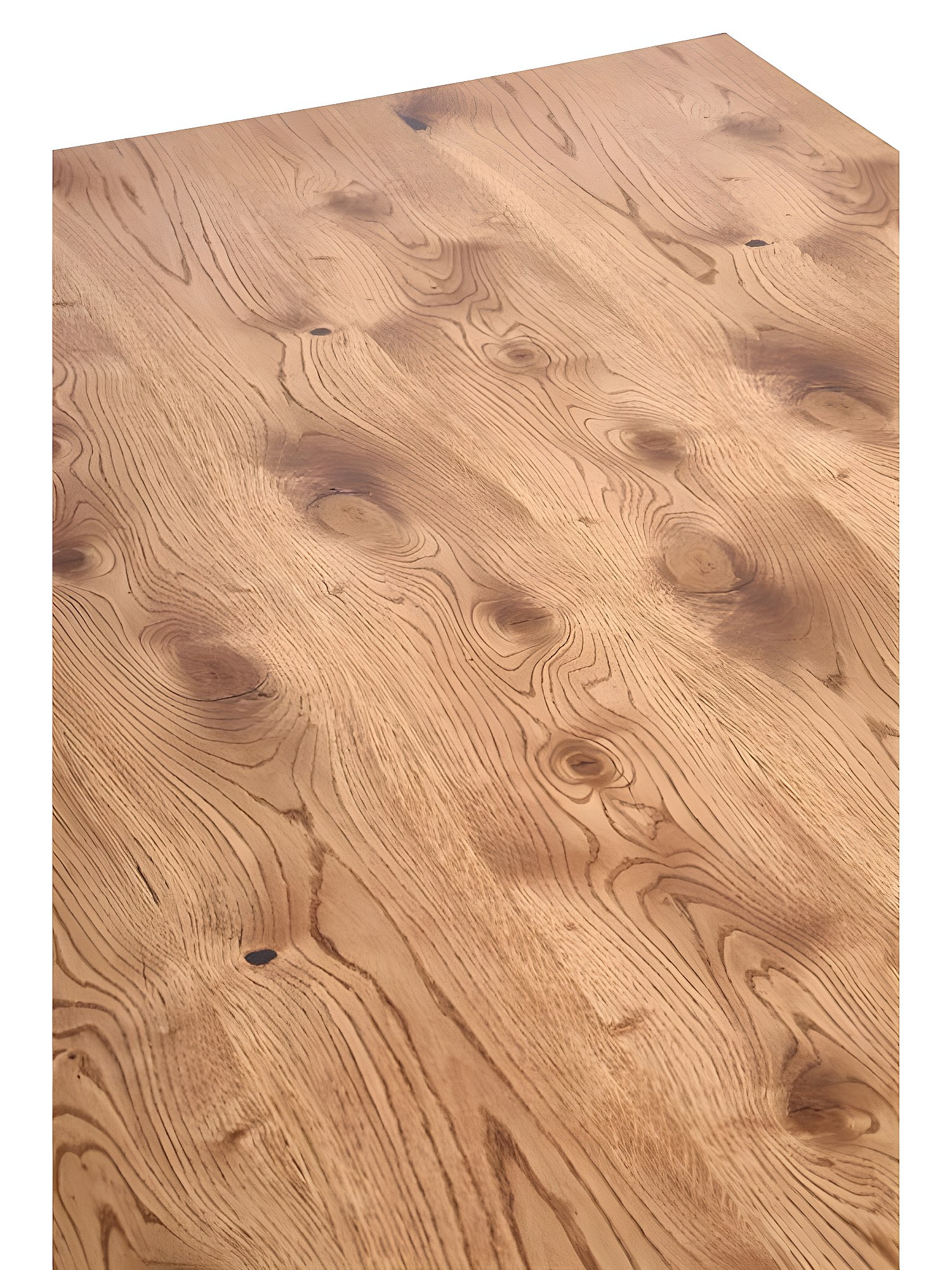 Table à manger extensible 126-206 x 80 x 76 cm - Chêne clair