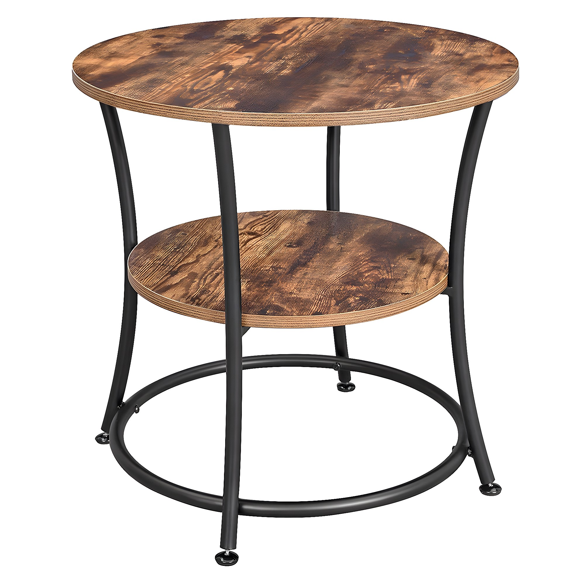 Table d'appoint ronde table console bout de canapé table de chevet 2 ...