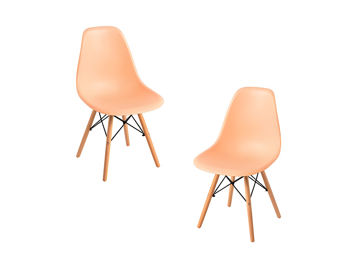 Pack 2 Sillas Tower Basic - Trigo