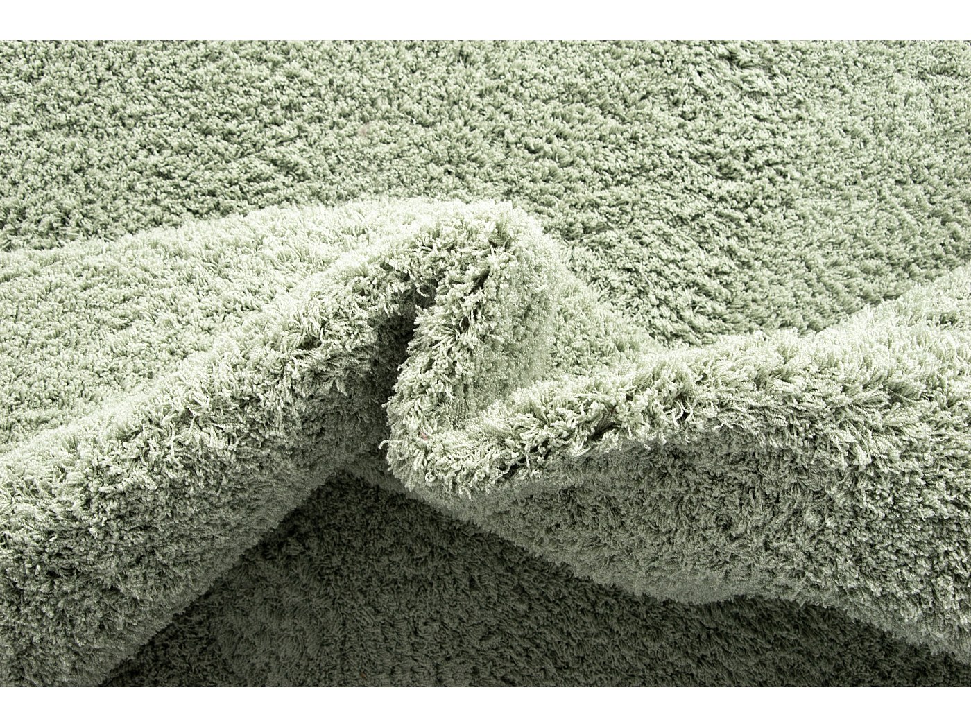 Hoogpolig tapijt 244x160 Groen Luzern