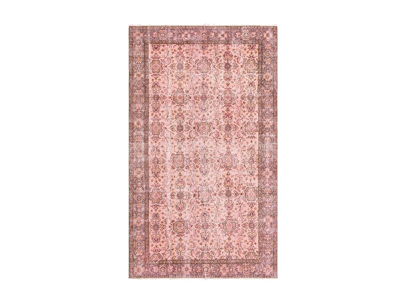 Woolteppich 277x160 Rosa Ultra Vintage