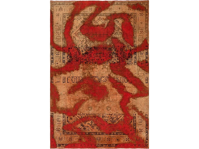 Tapis de laine 294x193 rouge Vintage Royal