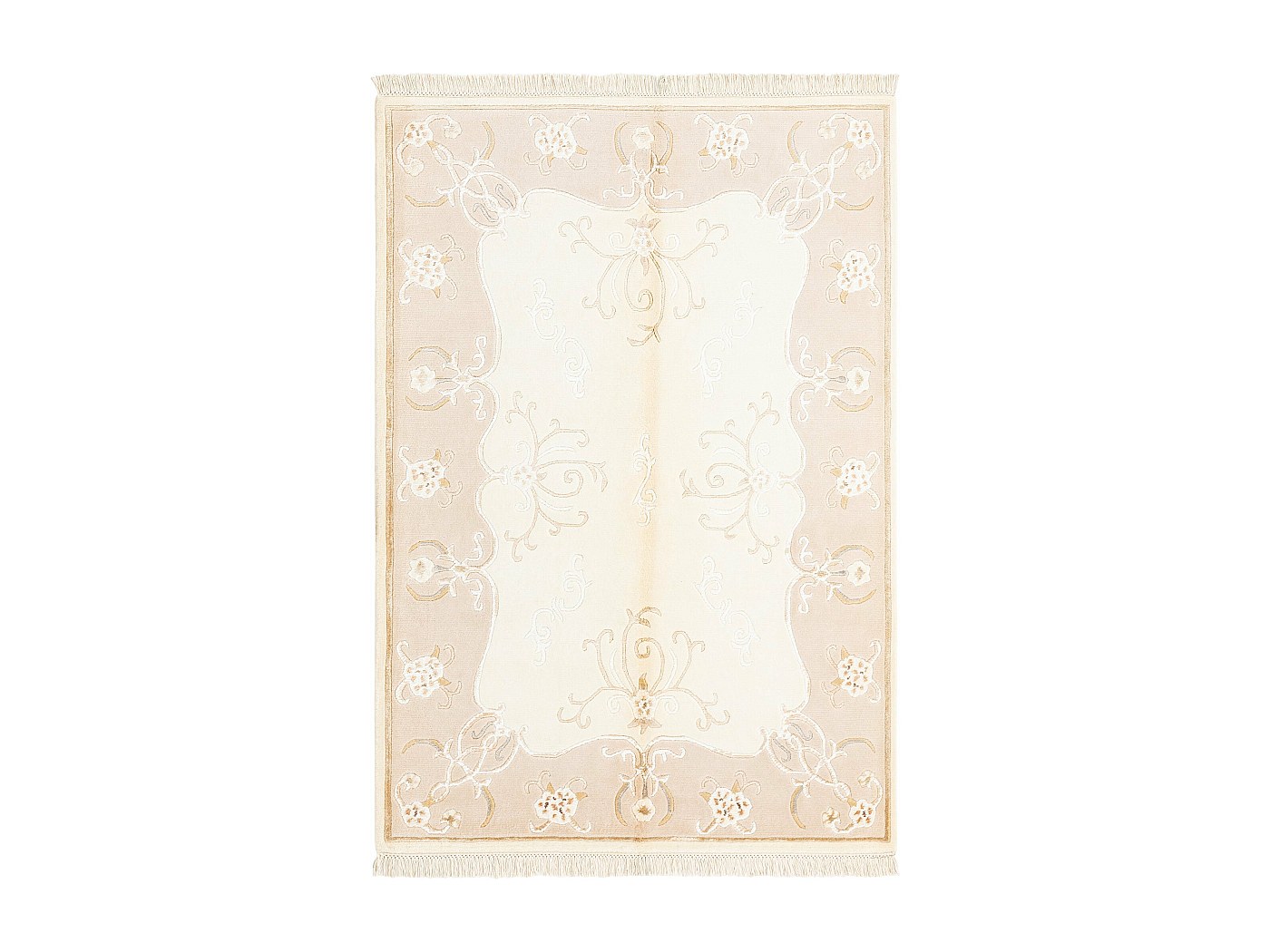 Tapeto in lana 175x124 beige Darya