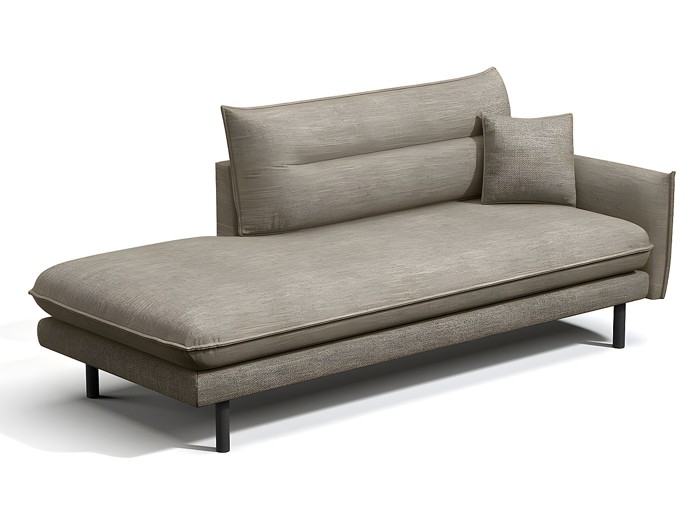 Méridienne Beige | Vente-unique