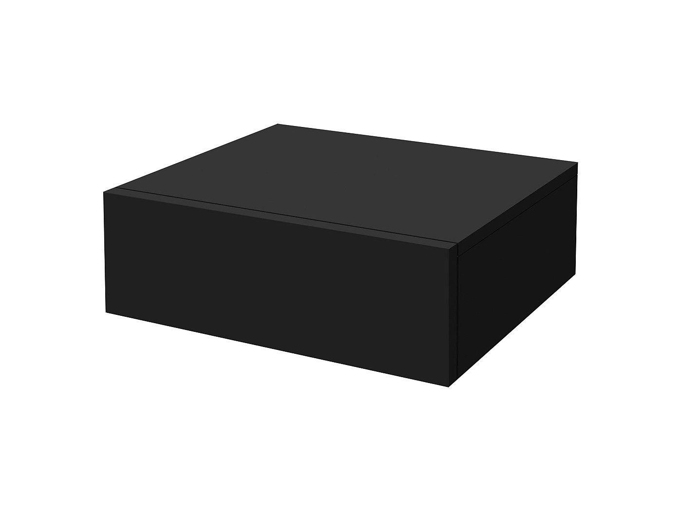 Table de nuit suspendue Commode Console de chevet Armoire de chevet suspendue av