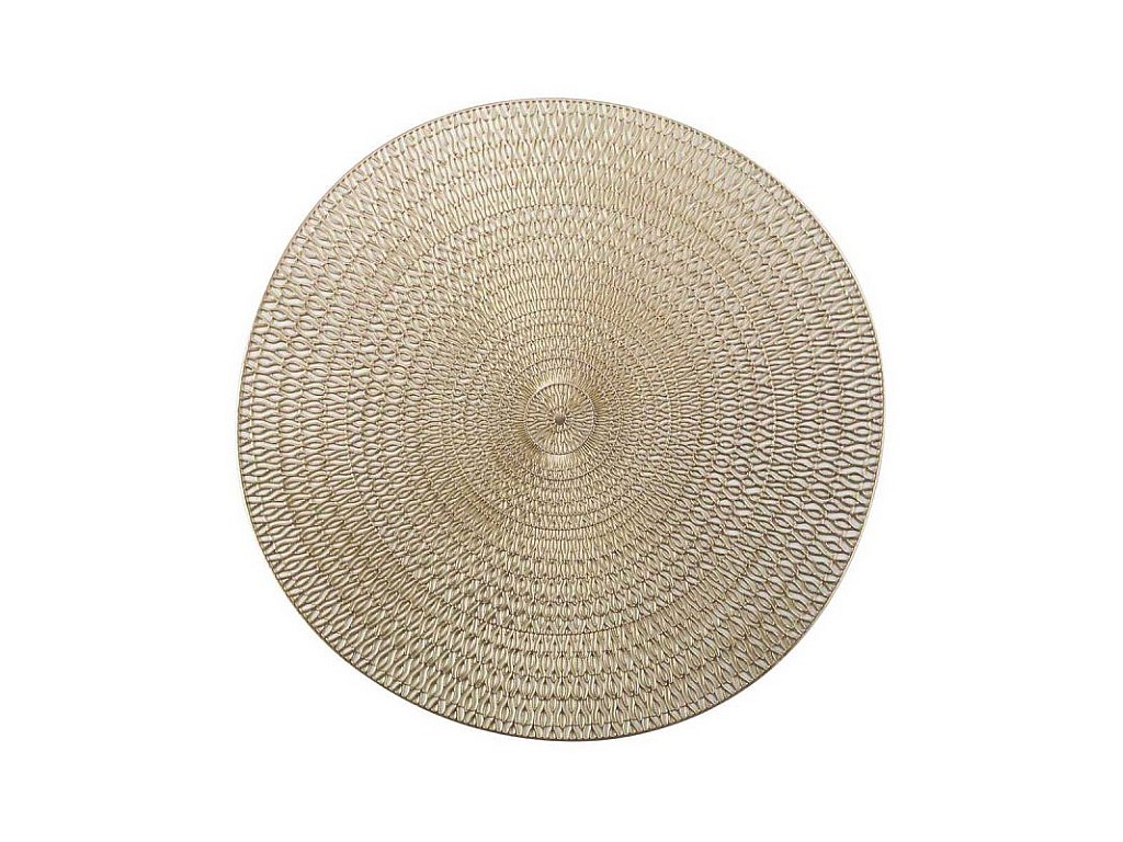 Set de Table Ajouré "Créole" 38cm Or