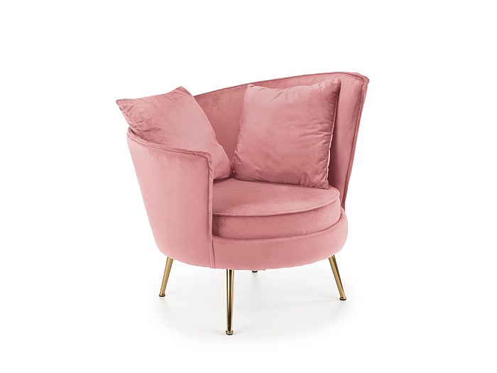 Fauteuil rembourré 90 x 90 x 87 cm - Rose