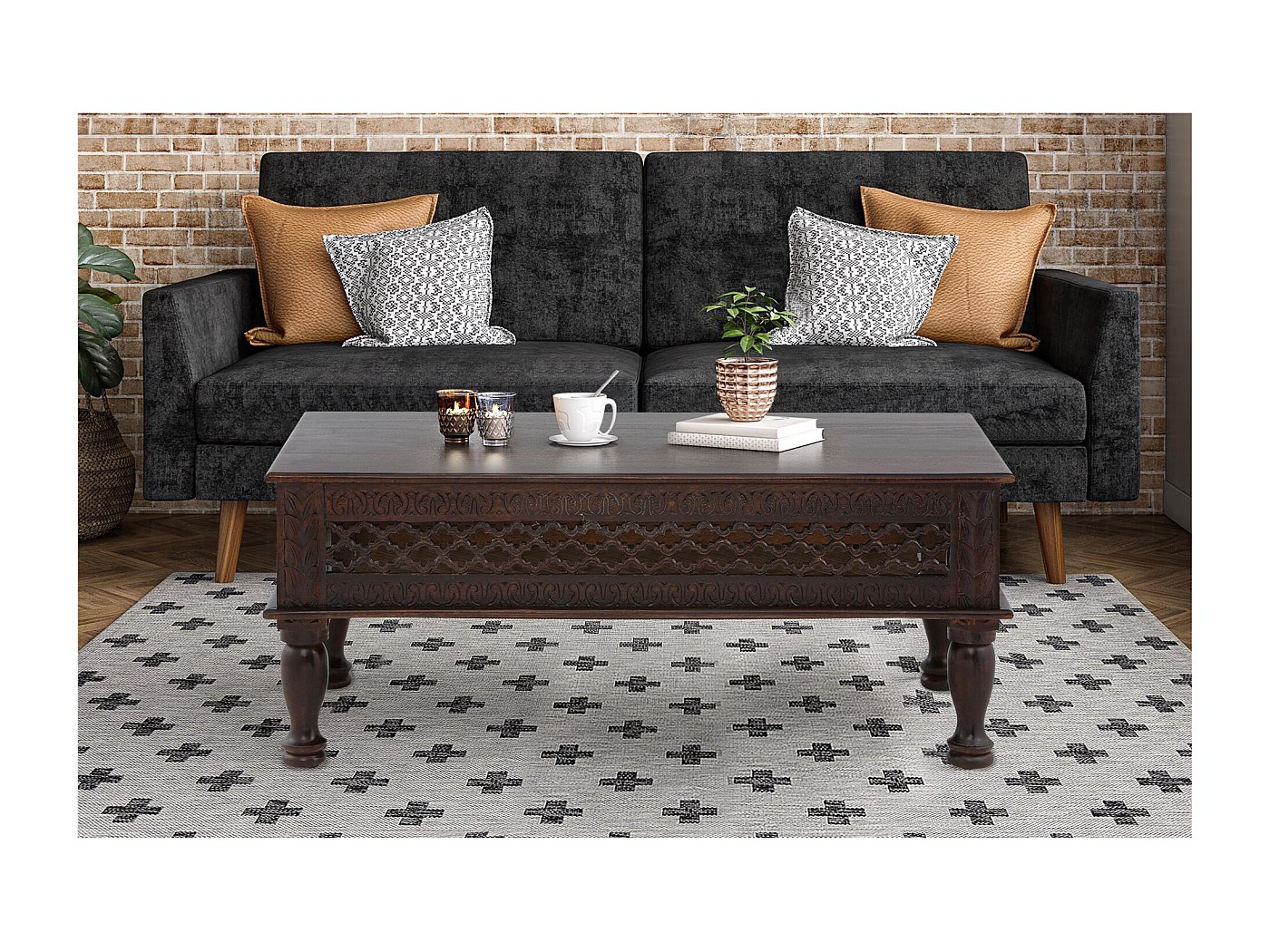 Table Basse Gowri D.Marron