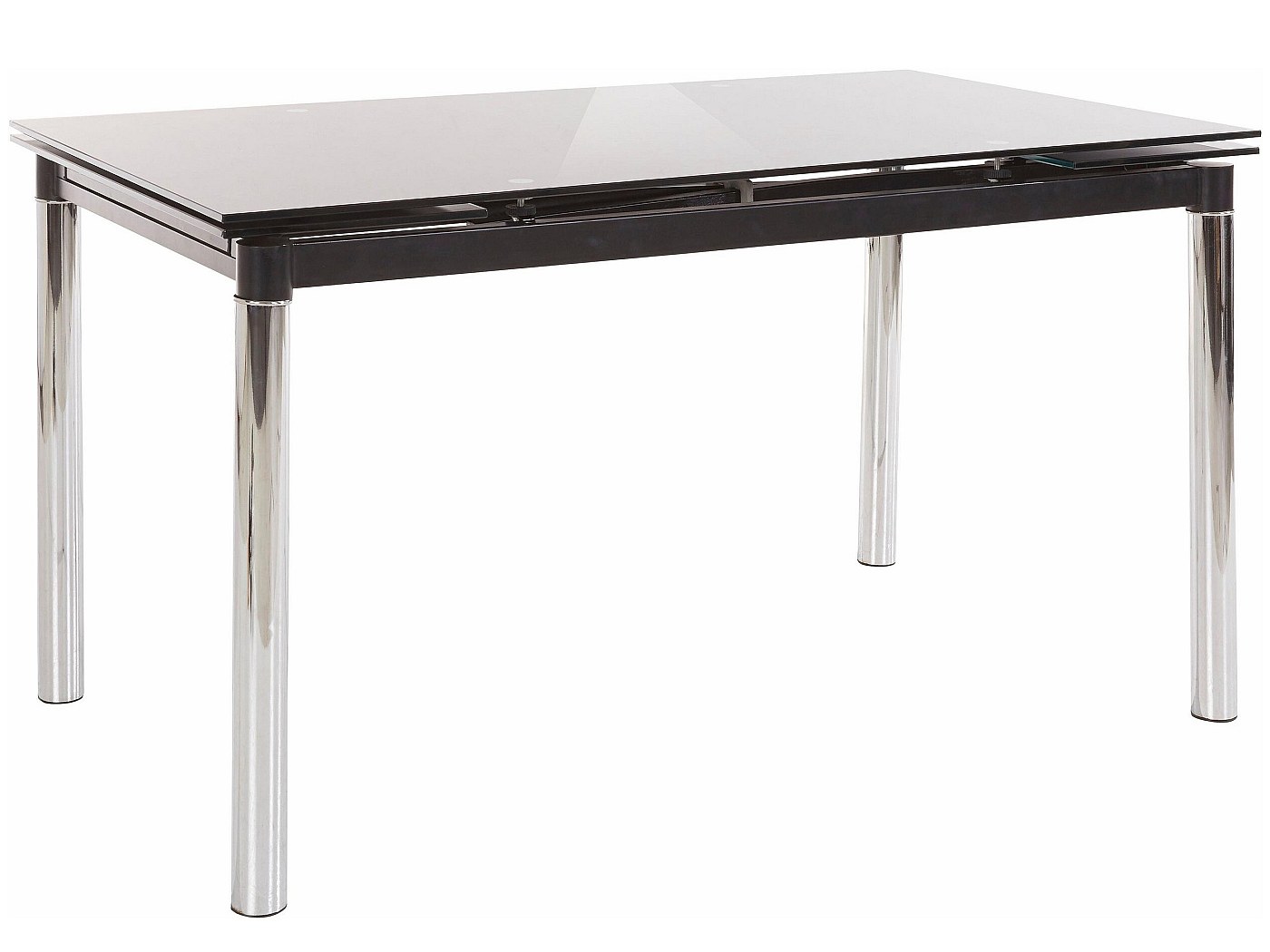 Mesa de Comedor Nelson Cristal Negro