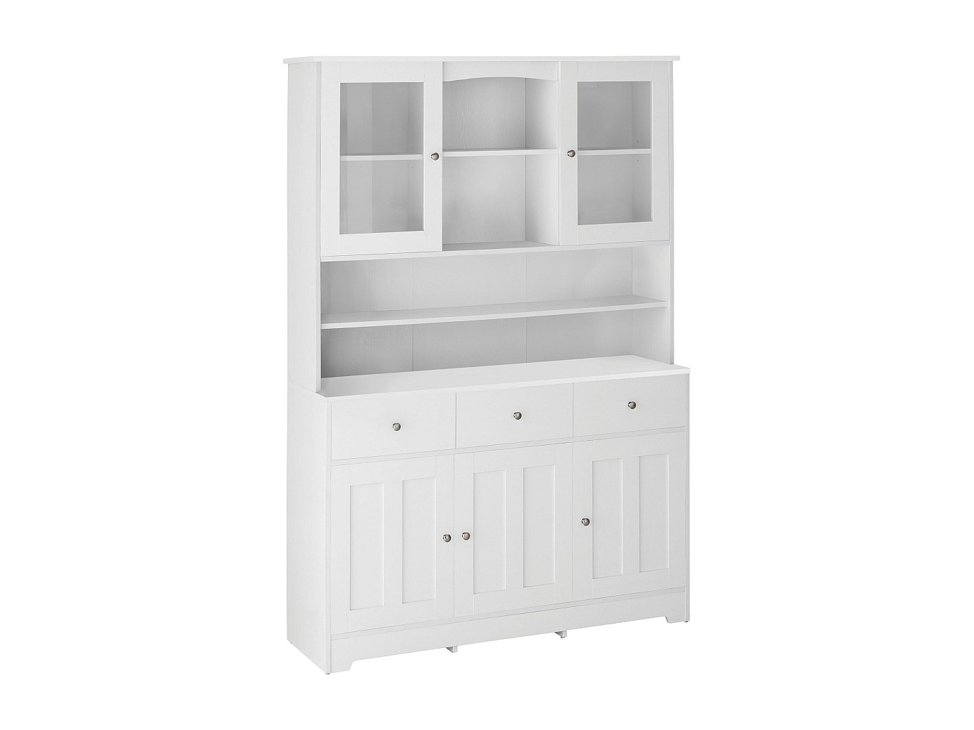 Kate Buffet 3+3 Portes Blanc