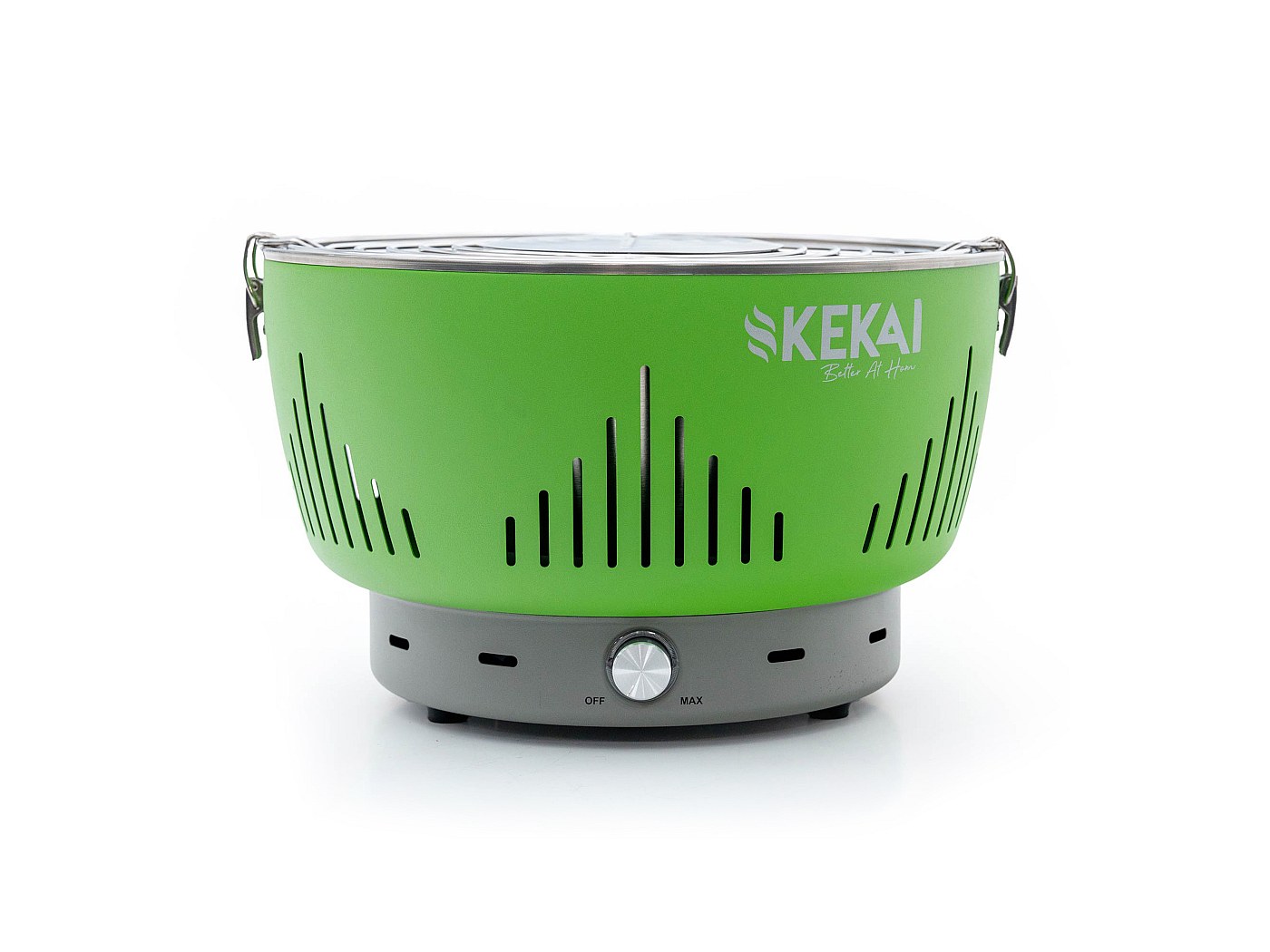 Barbecue de Table Portable au Charbon Kekai Crater 35x35x25 cm Vert ...