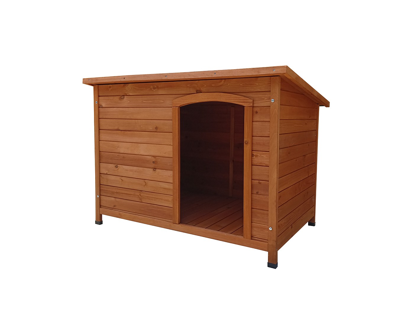 Niche pour Chien Petit Gardiun Sugar 58x85x58 cm avec Toit à 1 Pente et ...