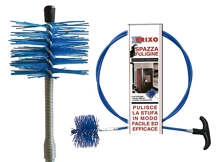 Kit de Escobilla de Limpieza Kekai Nylon con Mango 8 cm