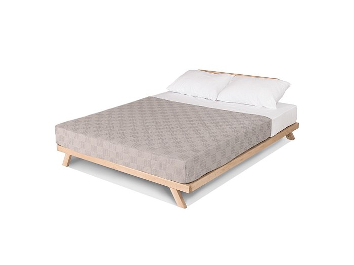 Lit en bois massif hêtre - Allegro - 140X200 cm