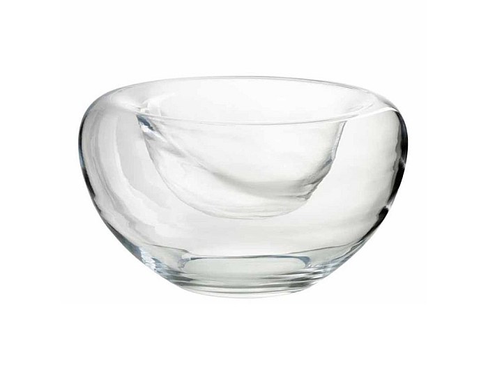 Coupelle en Verre "Dubel" 37cm Transparent