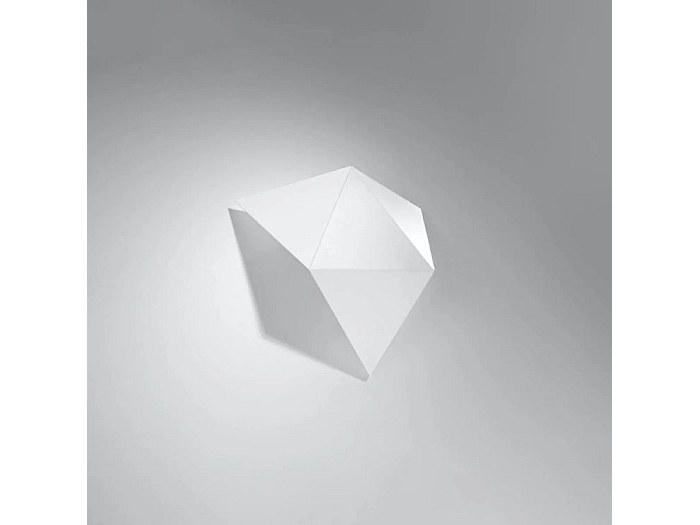 Lampada da parete moderno di acciaio - 2 sorgenti luminose - L.27 x A ...