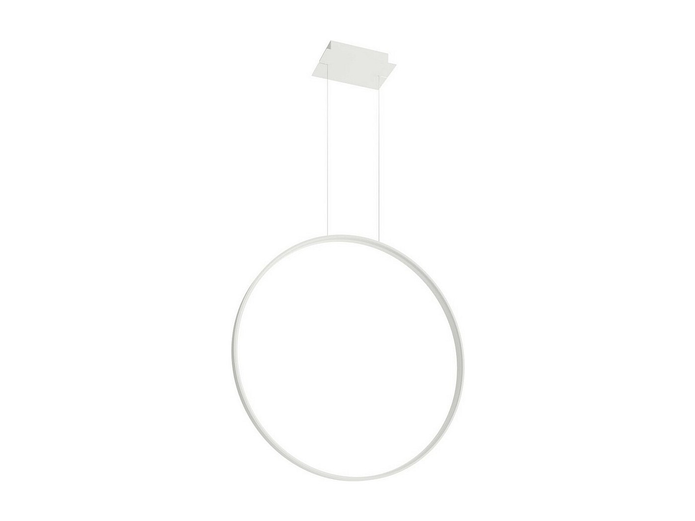 Lámpara colgante moderno de acero - 1 fuentes luminosas - L.78 x A.150 ...