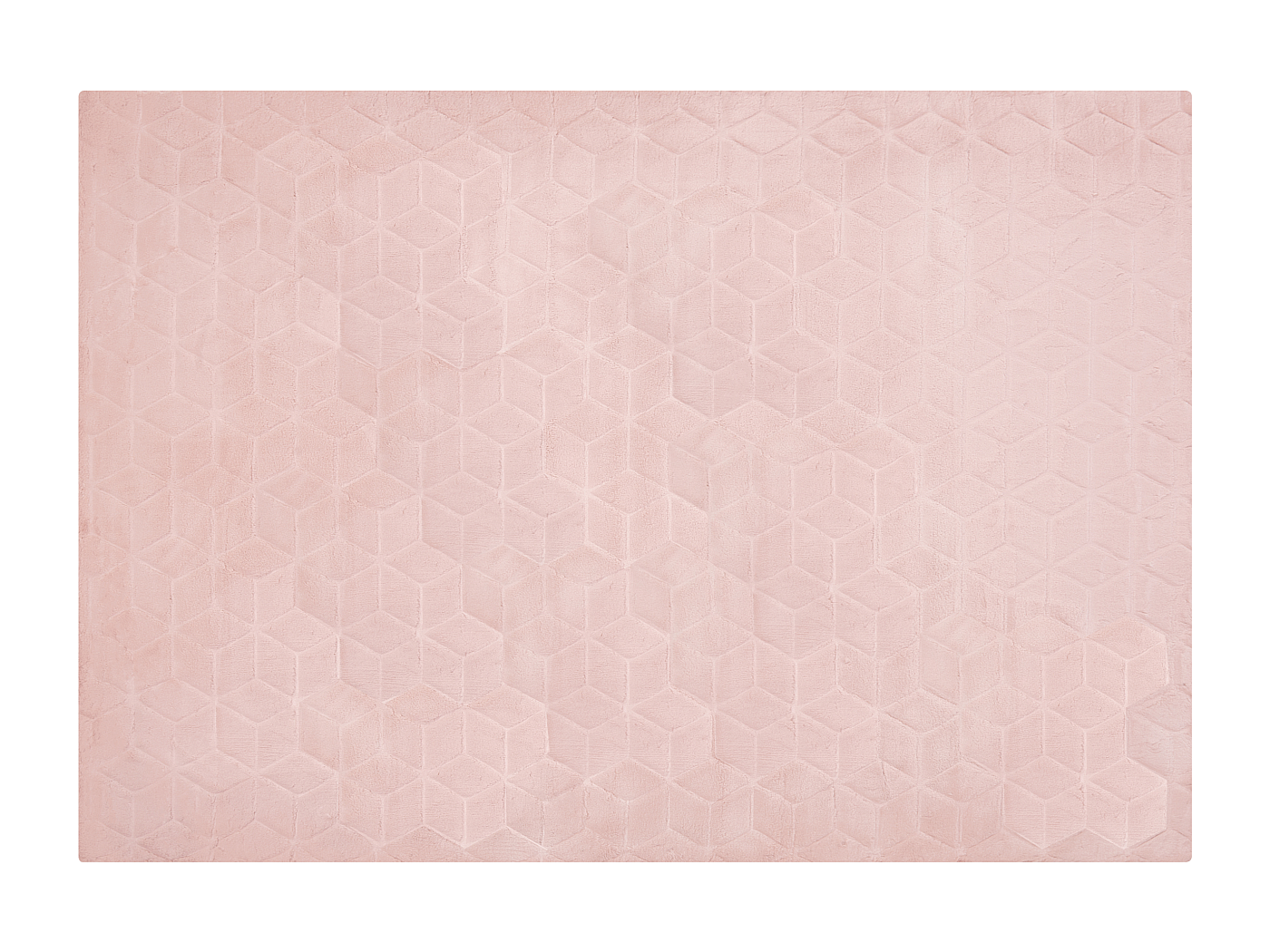Alfombra rosa 160 x 230 cm THATTA