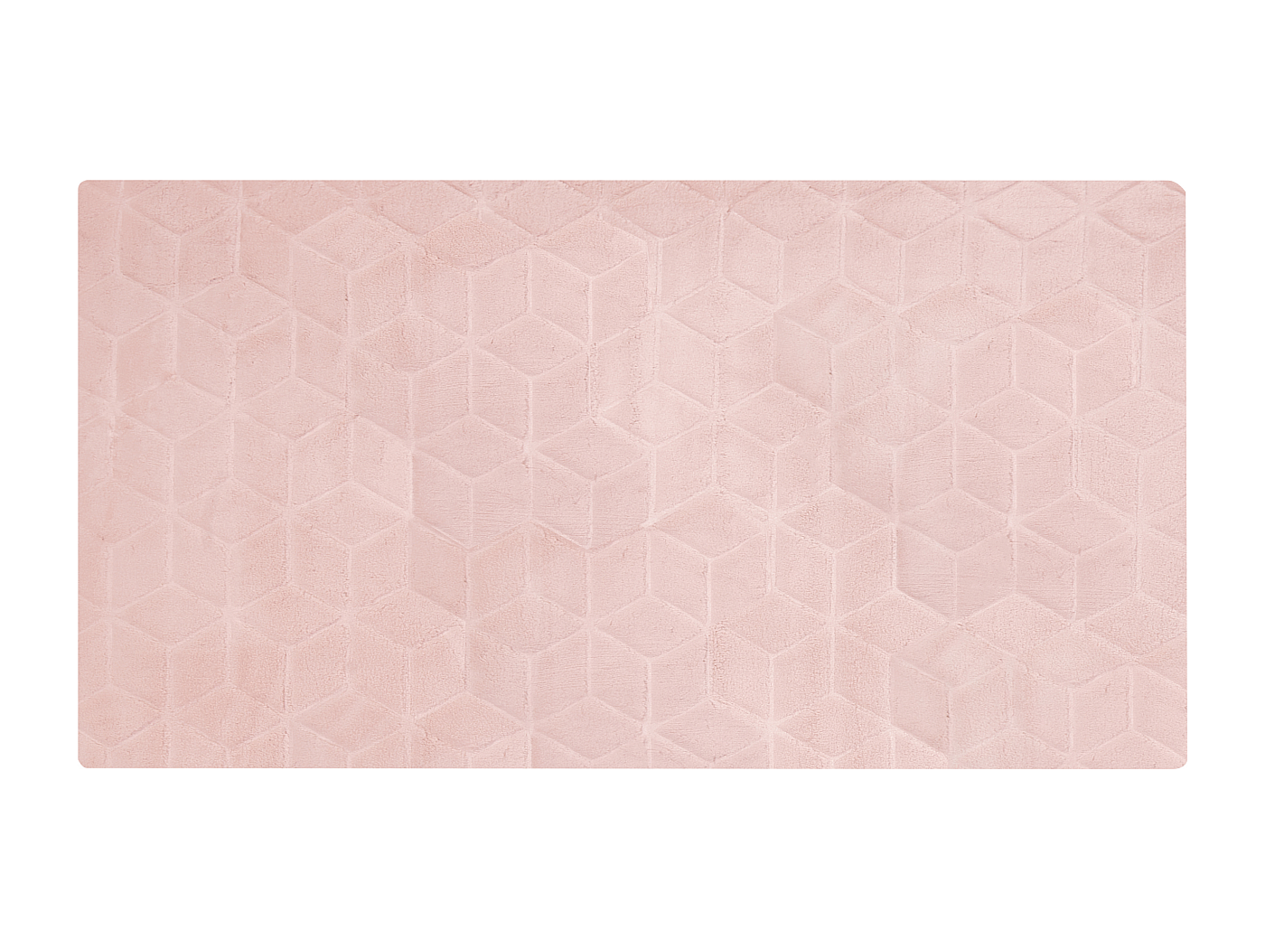 Alfombra rosa 80 x 150 cm THATTA