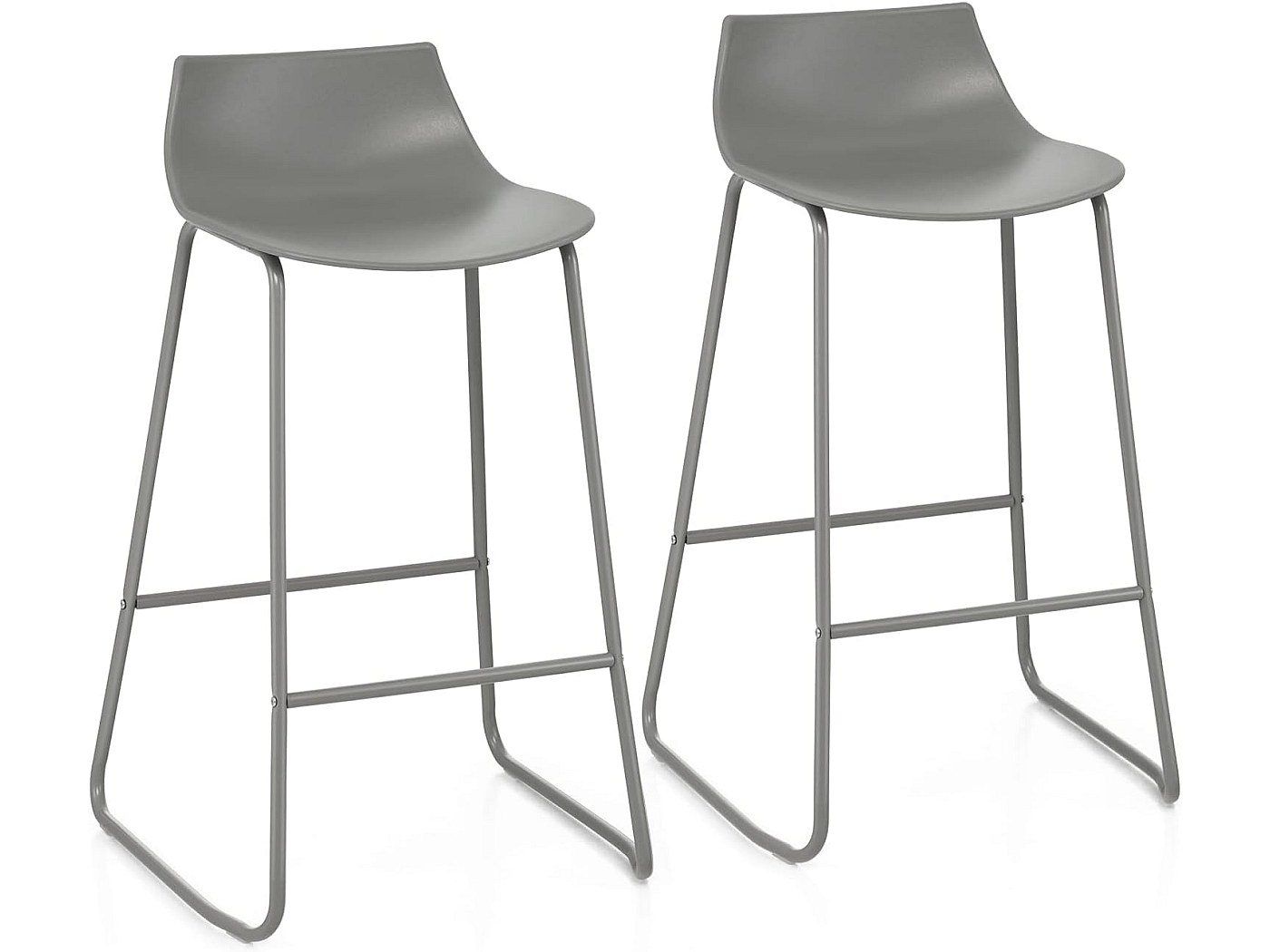 2er Set Barhocker modern