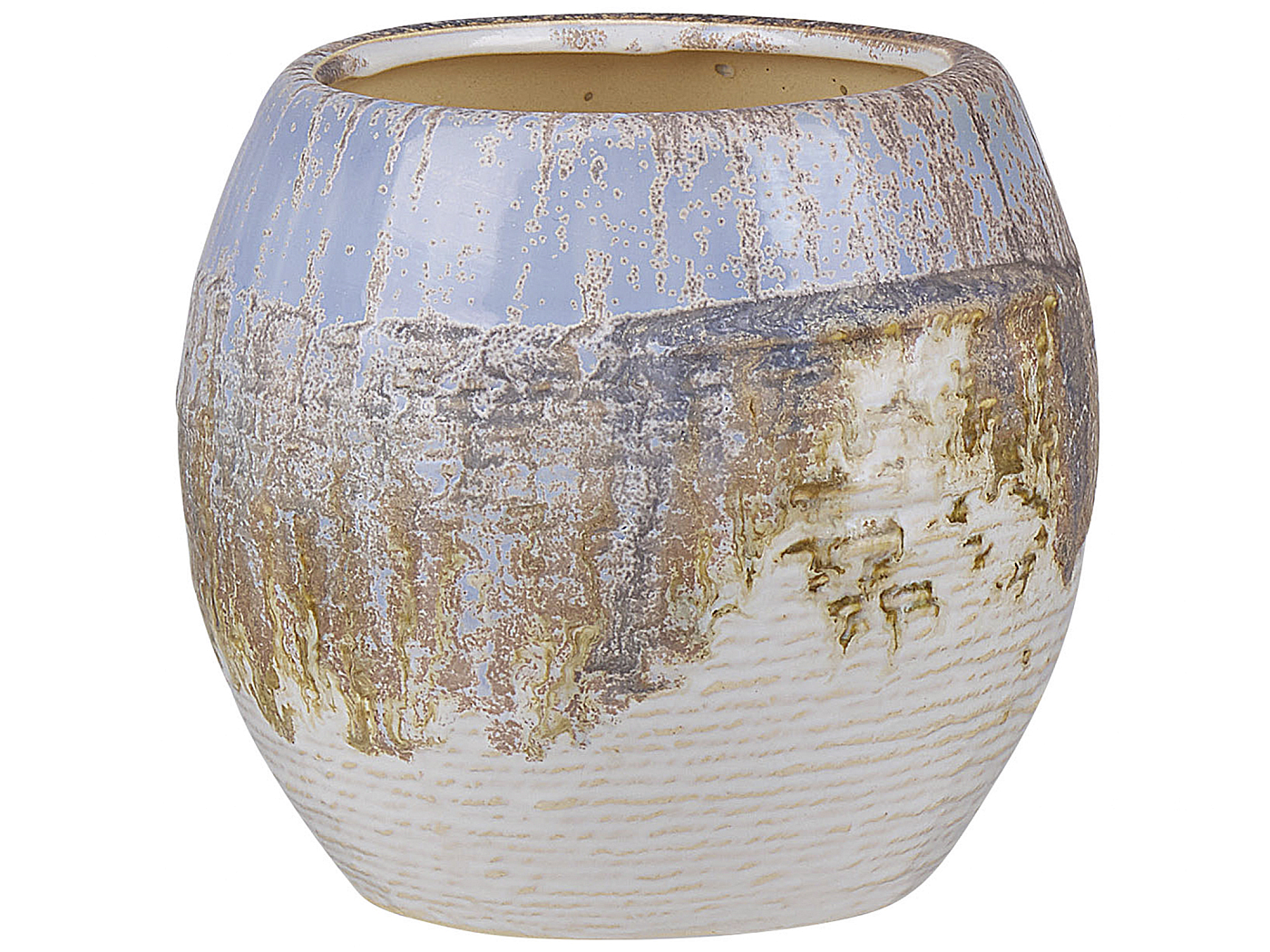 Vaso decorativo ceramica multicolore 15 cm BERGE