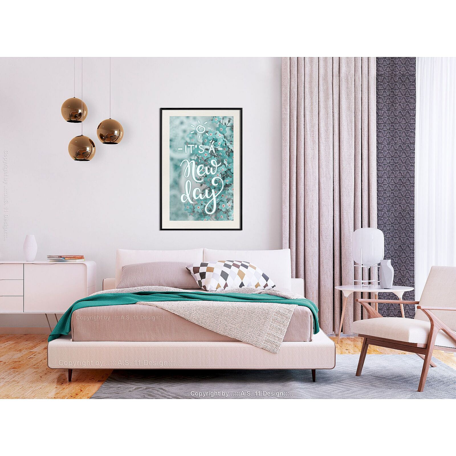 Tableau cadre Nouveau jour - 20 x 30 cm