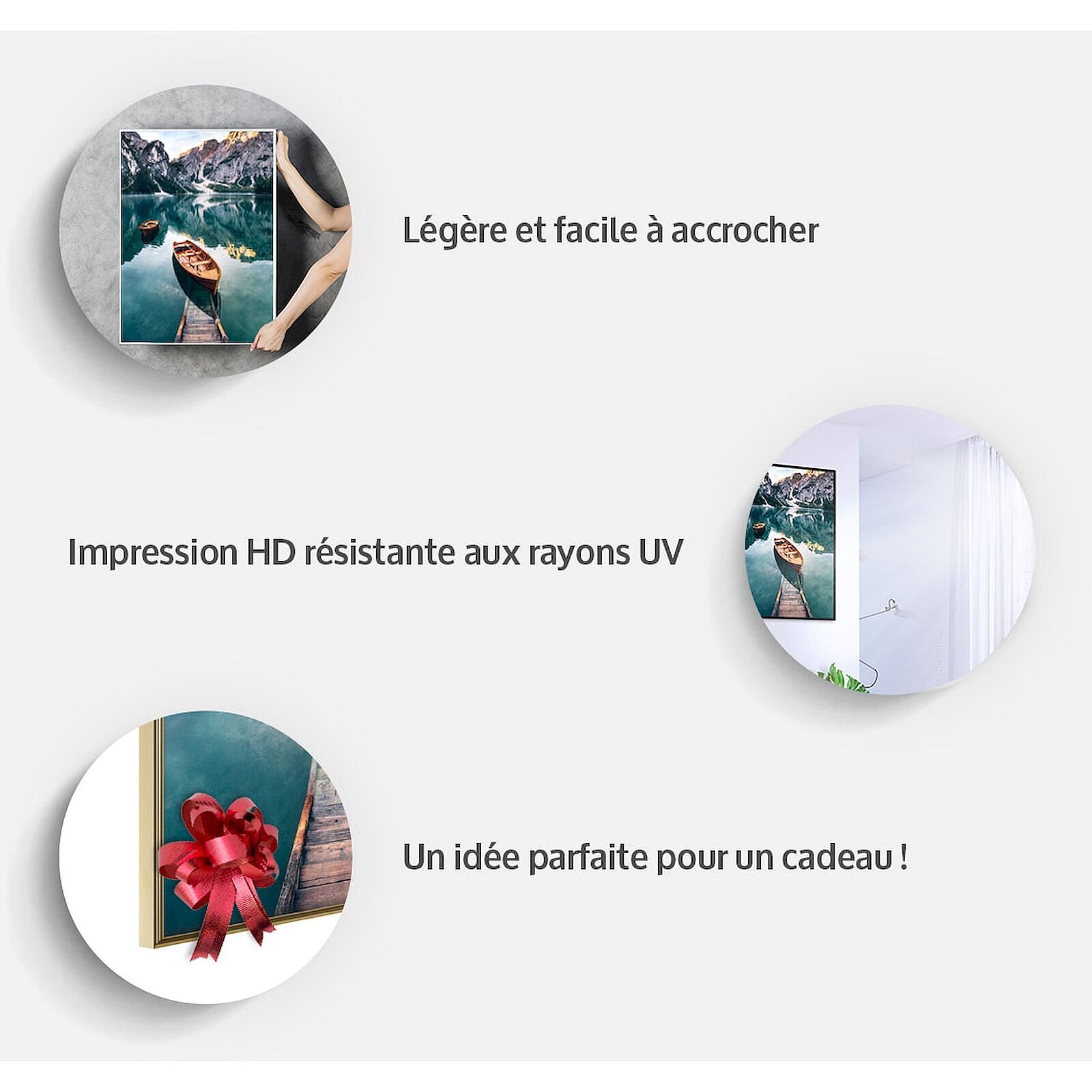 Tableau cadre Clef d'or treillis - 30 x 45 cm