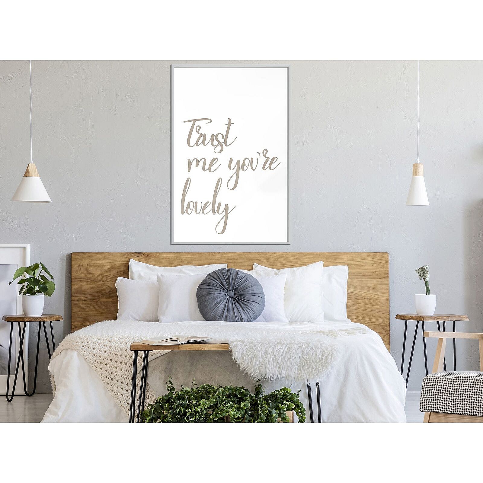 Tableau cadre Compliment - 40 x 60 cm